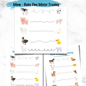 Farm Animal Chinese Learning Busy Book for Preschool, Pre-k, K, Home ...