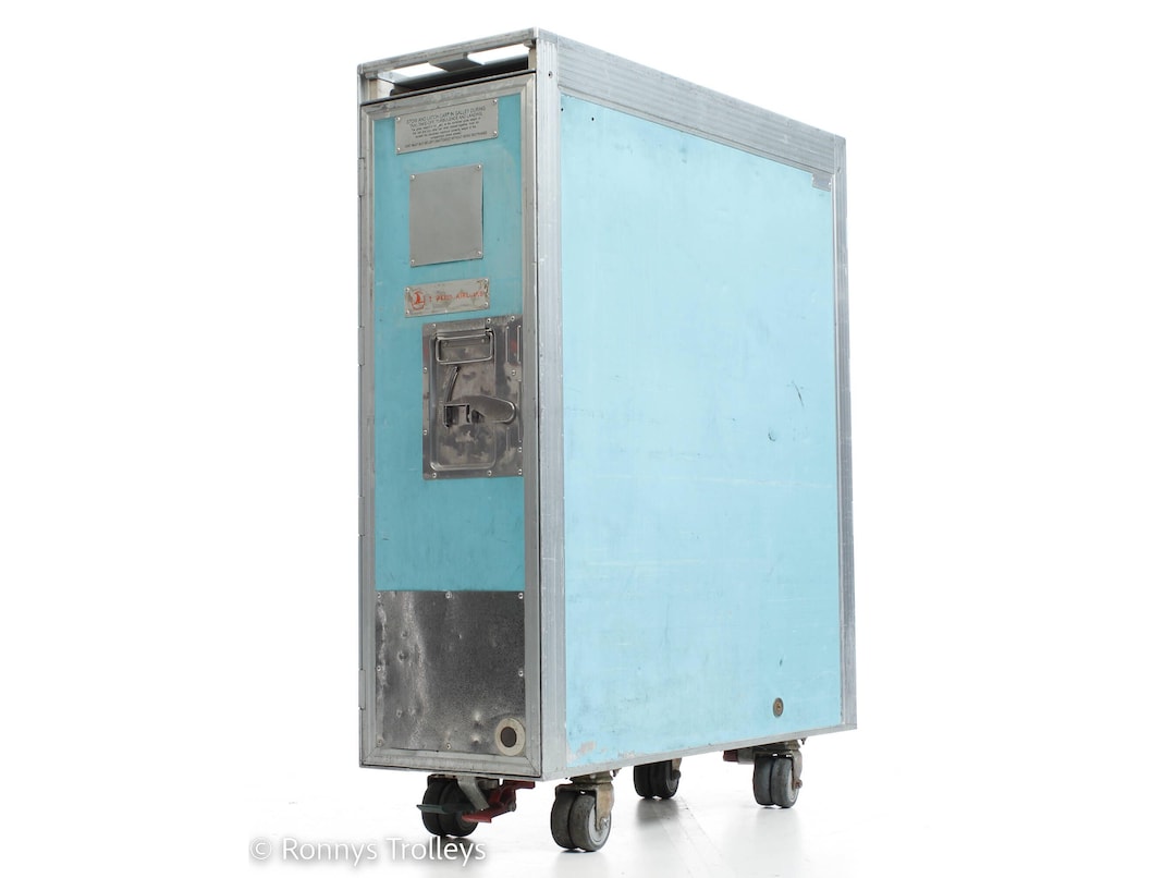 Turkish Airline THY Full Size Trolley; Airline TROLLEY; Airplane Galley Cart; Catering Cart ...