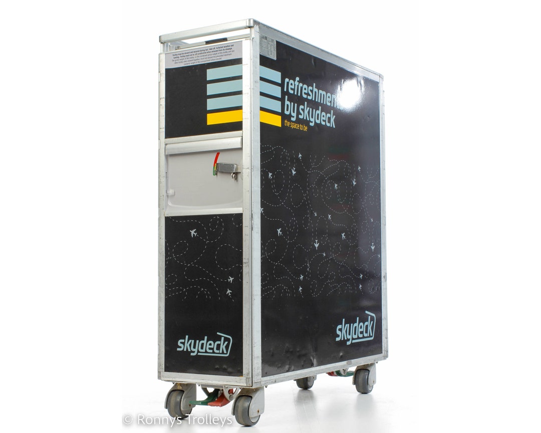 Jet Airways ULTRA LIGHT TROLLEY Zodiac Full Size. Airline Trolley ...