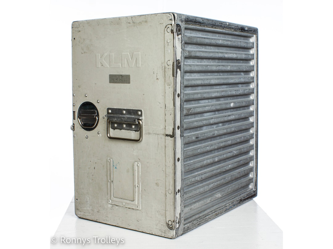 KLM Aluminium Airline CONTAINER - KSSU Galley Container - Food ...