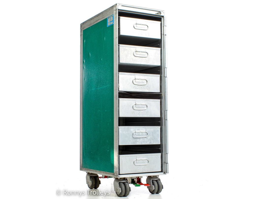 Widerøe 2/3 KSSU Trolley Made by Zodiac With Optional Alu Drawers in ...