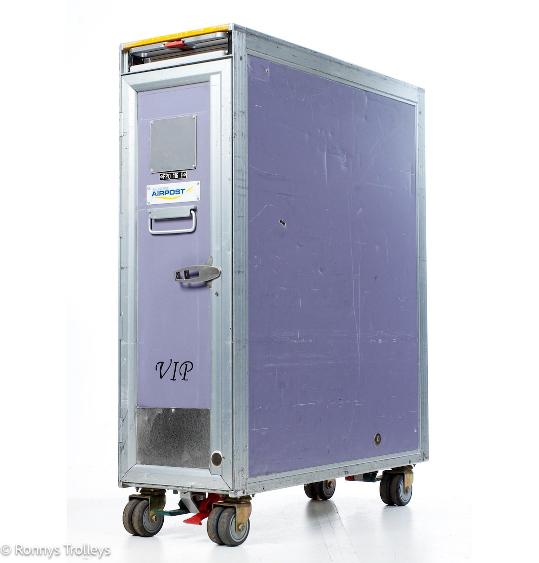 Original Europe Airpost Full Size Airline Trolley. Airplane Galley Cart ...