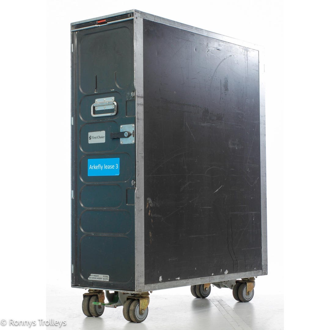 First Choice Iacobucci Large or Double Size Aluminium Atlas Trolley ...