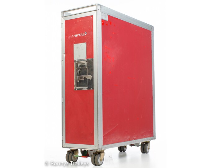 AIR ITALY Iacobucci Full Size Trolley Airline TROLLEY Airplane Galley ...