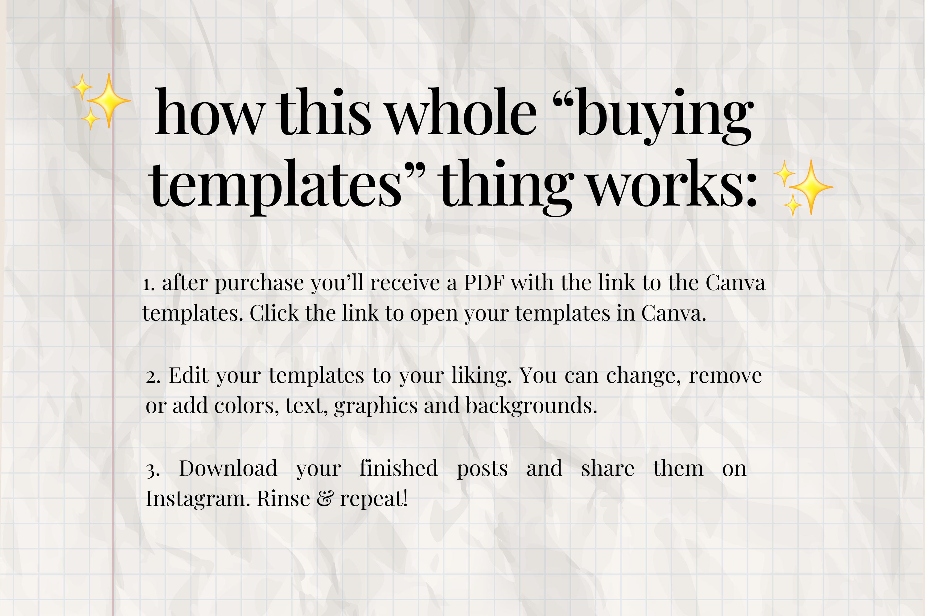 Pink Ios Core Canva Instagram Carousel Templates, MRR+PLR (digital ...