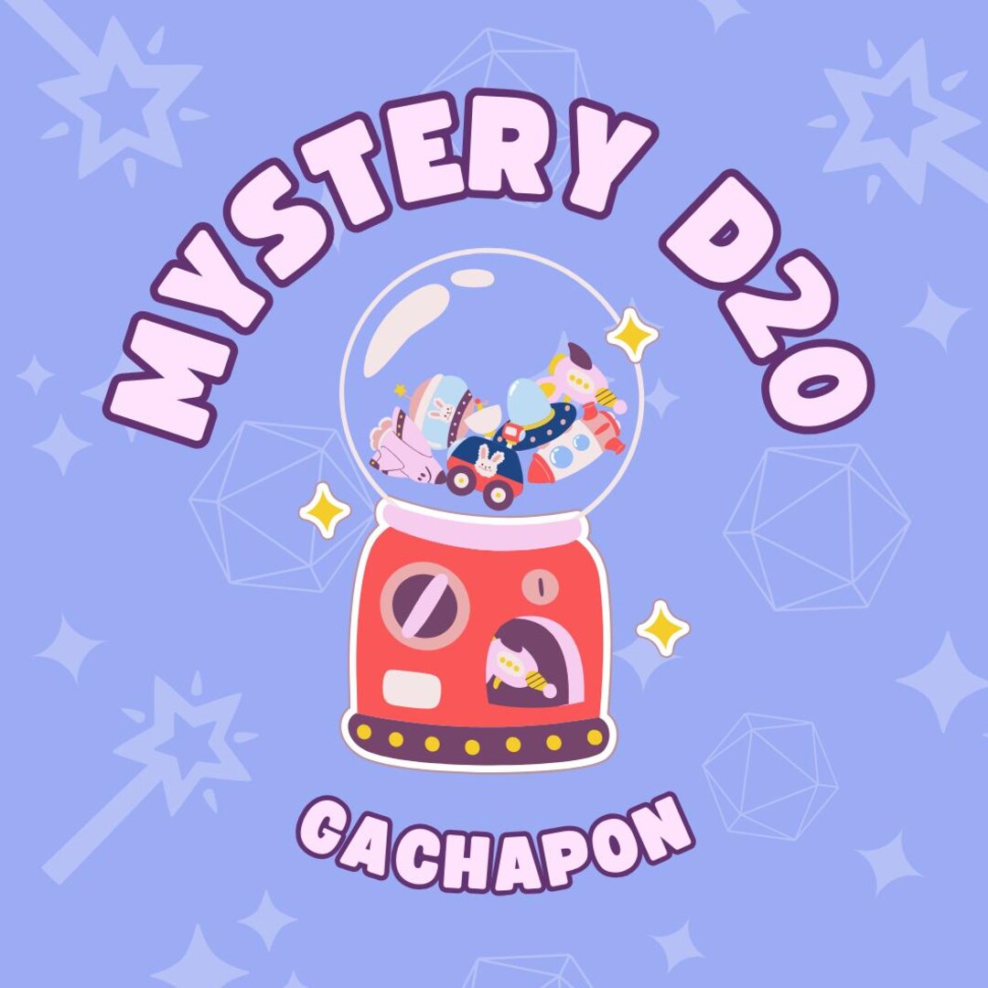 Mystery Gacha D20 | Gachapon, Dungeons and Dragons, TTRPG Dice, Gamer ...