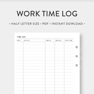 A5, Reading Journal, Log Printable Set Book Review, List Simple ...