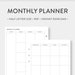 Pocket Weekly Planner Printable Grid Paper Week on Two - Etsy