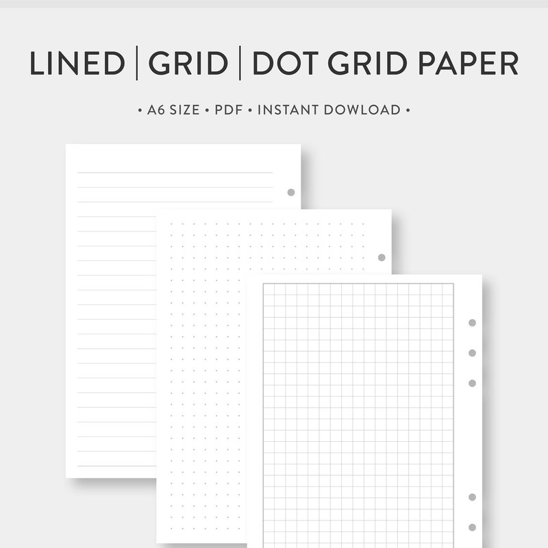 Dot Grid Printable - Etsy