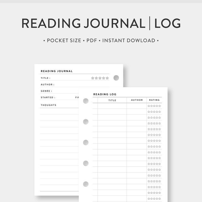 Pocket Log Book - Etsy