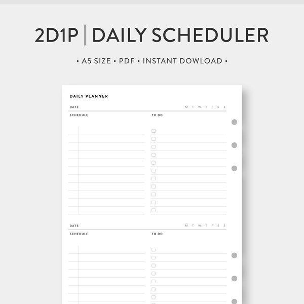 2d Calendar - Etsy
