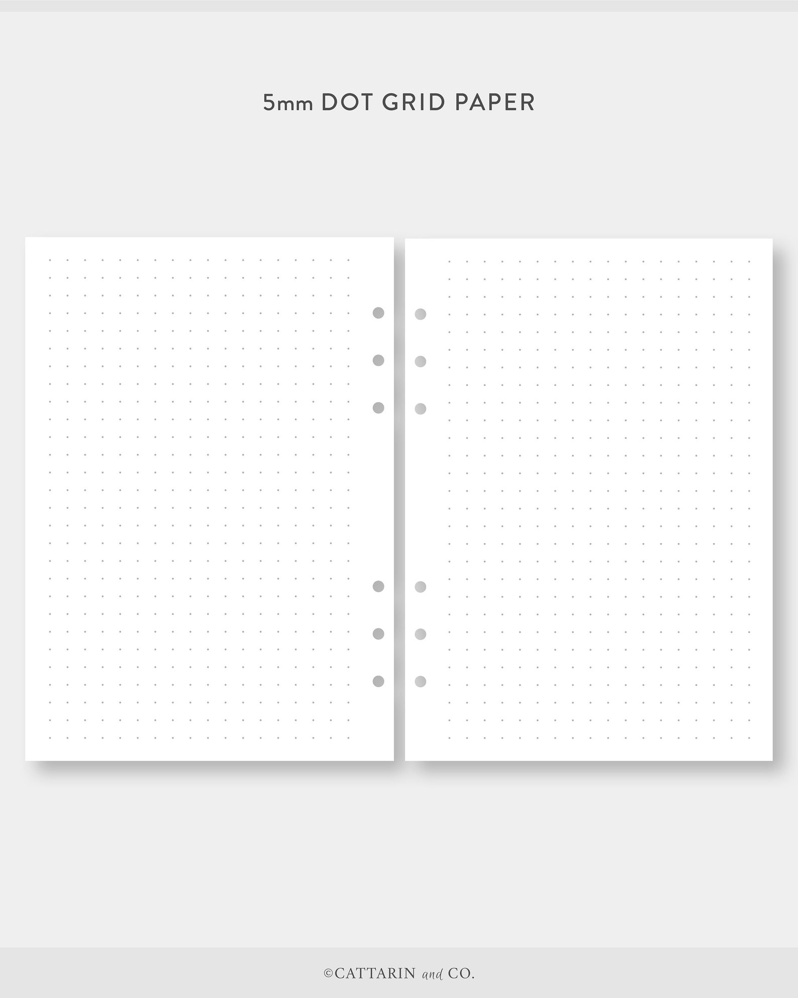 A6, Lined Notes, Grid Paper, Dot Grid Set | Essential Bundle | Note ...