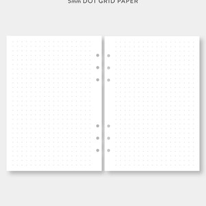A6, Lined Notes, Grid Paper, Dot Grid Set | Essential Bundle | Note ...