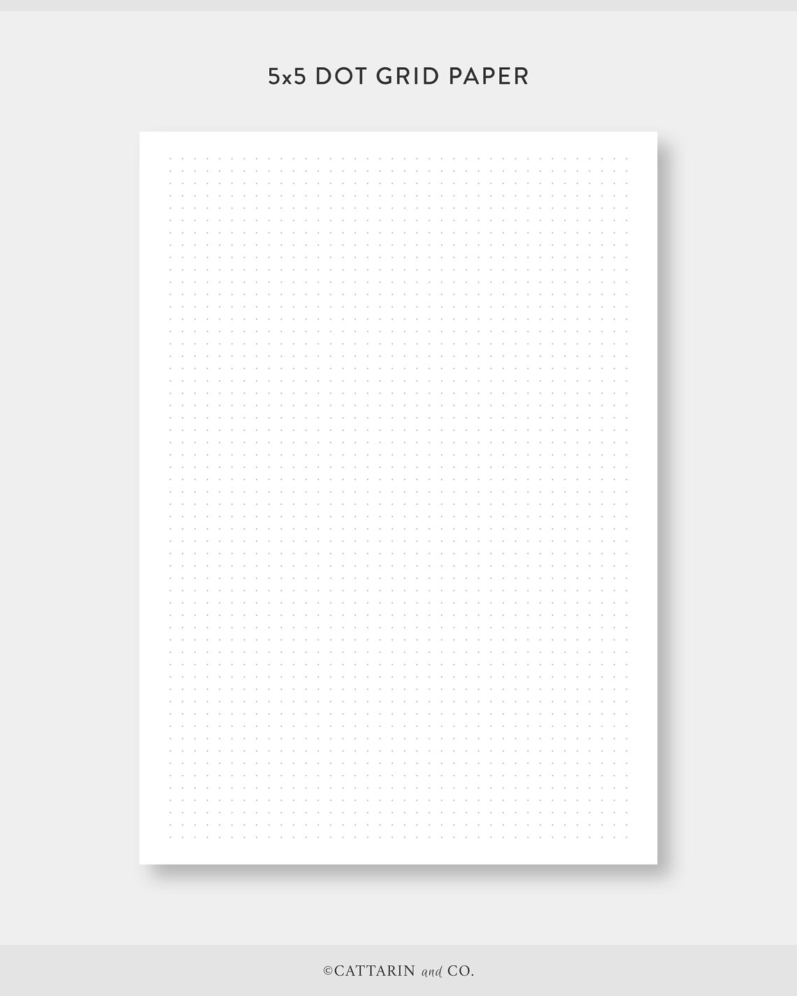 A4 | US Letter, Lined Notes, Grid Paper, Dot Grid Set | Essential ...