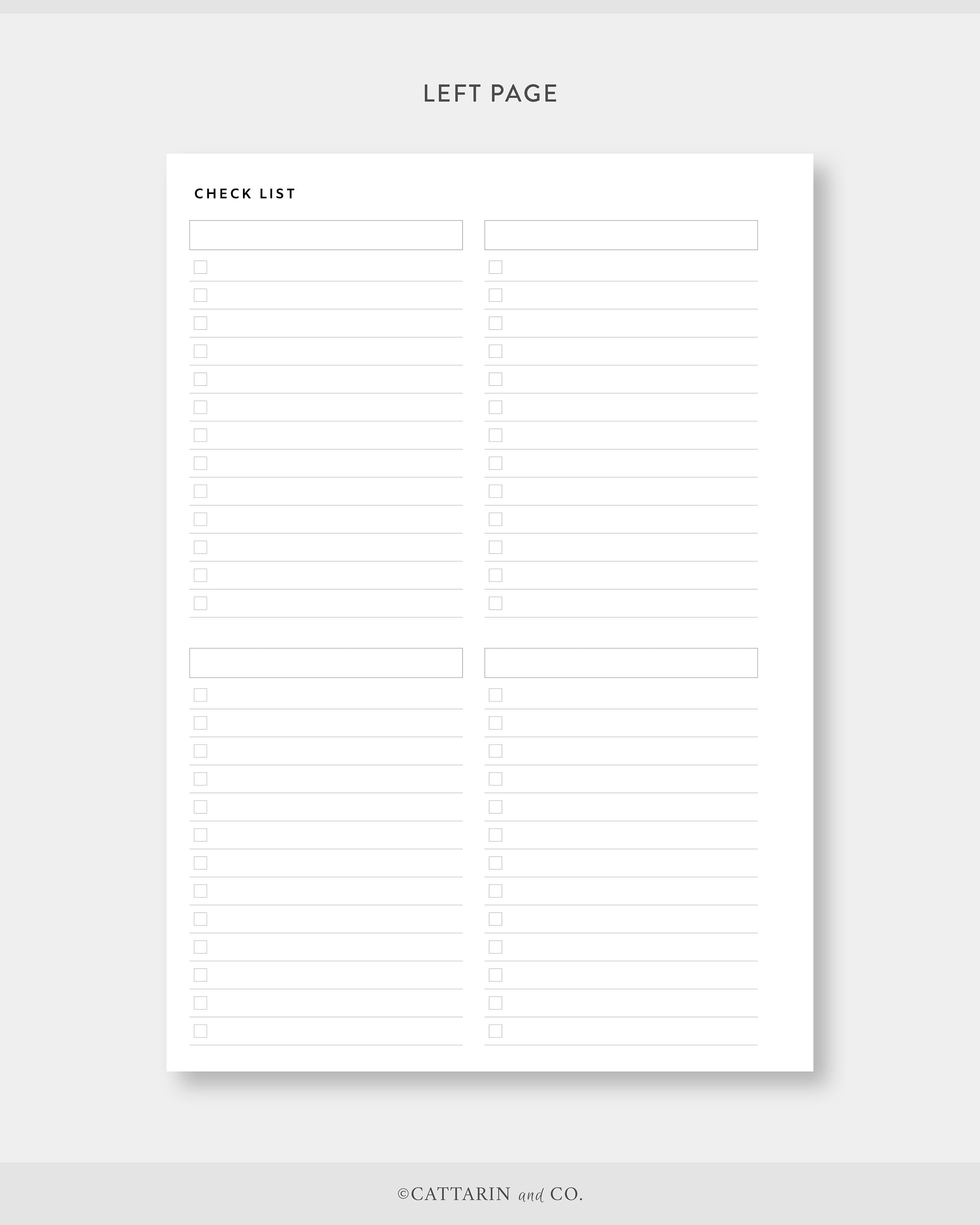 A5, Check List Printable Blank to Do List Template Task Tracker, Daily ...