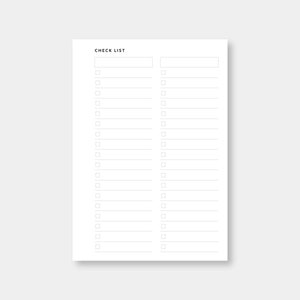 Pocket Plus, Check List Printable Blank to Do List Template Task ...