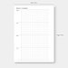 A6, Weekly Planner Printable Grid | Week on Two Pages | Undated ...