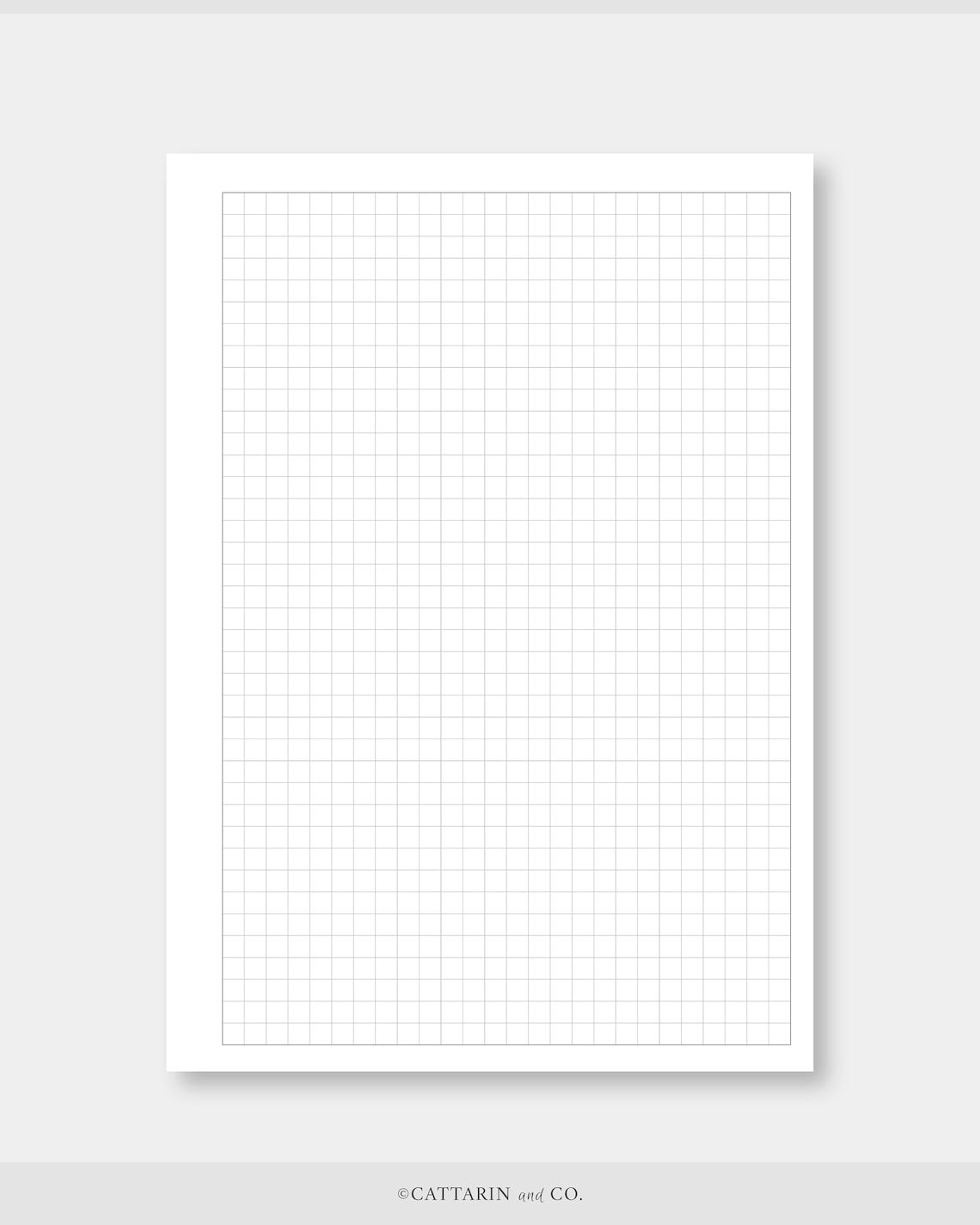 A5, Weekly Planner Printable Grid Paper Week on Two Pages Undated ...