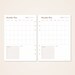 Undated Monthly Planner Printable | Month on One Page | A4, A5, US ...