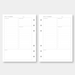 A6, Daily Planner Printable Day on One Page Undated Simple Template ...