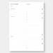 A5, Minimalist Daily Planner Printable Day on One Page Hourly Daily ...