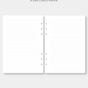 A6, Lined Notes, Grid Paper, Dot Grid Set | Essential Bundle | Note ...