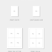 Pocket, Minimalist Monthly Planner Printable Calendar | Month on Two ...
