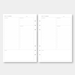 A5, Daily Planner Printable | Day on One Page | Undated Simple Template ...