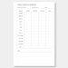 Half Letter, Yearly Financial Overview Printable - Etsy