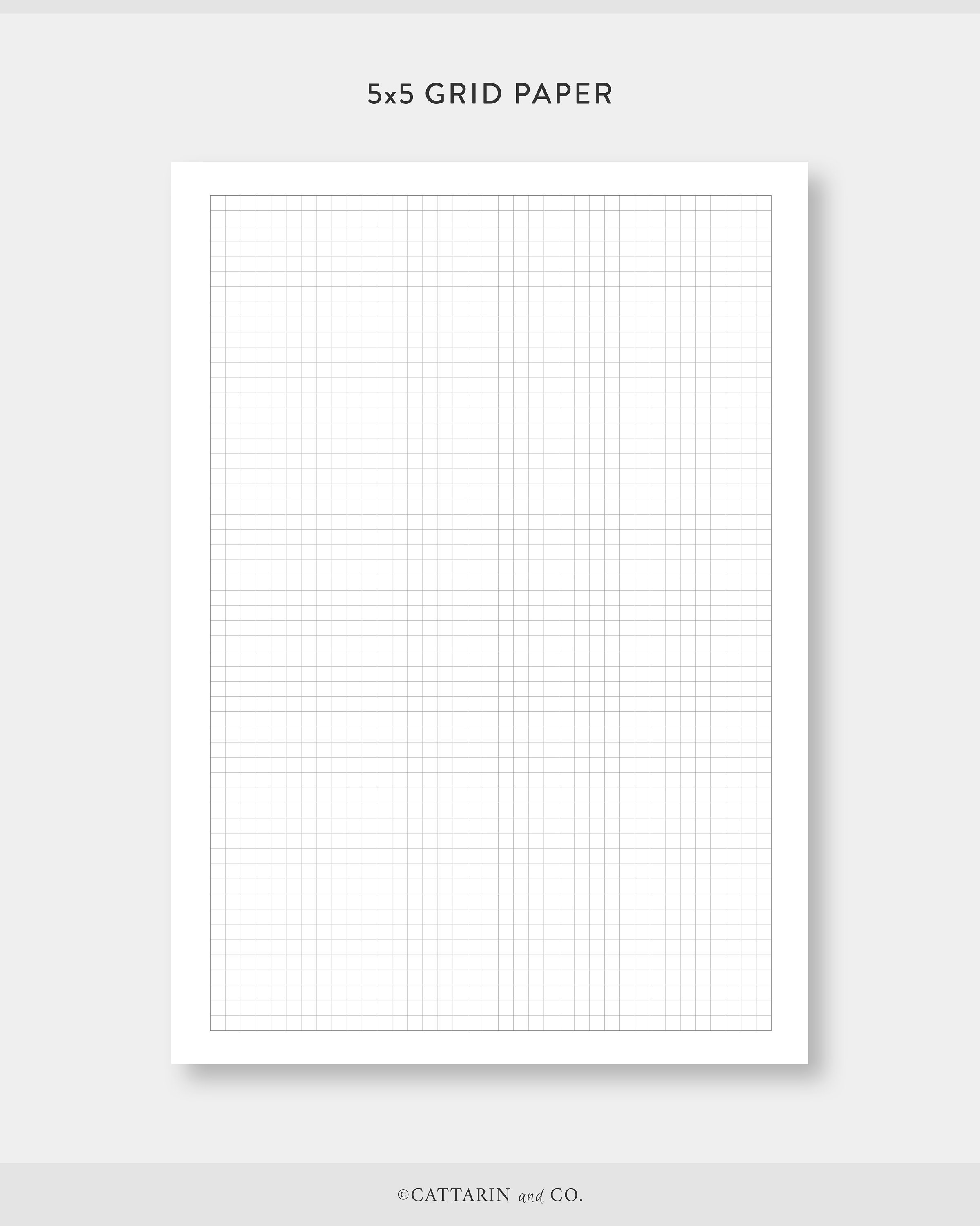 A4 | US Letter, Lined Notes, Grid Paper, Dot Grid Set | Essential ...