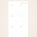 Personal, Yearly Overview Printable Year on Two Pages Year at a Glance ...