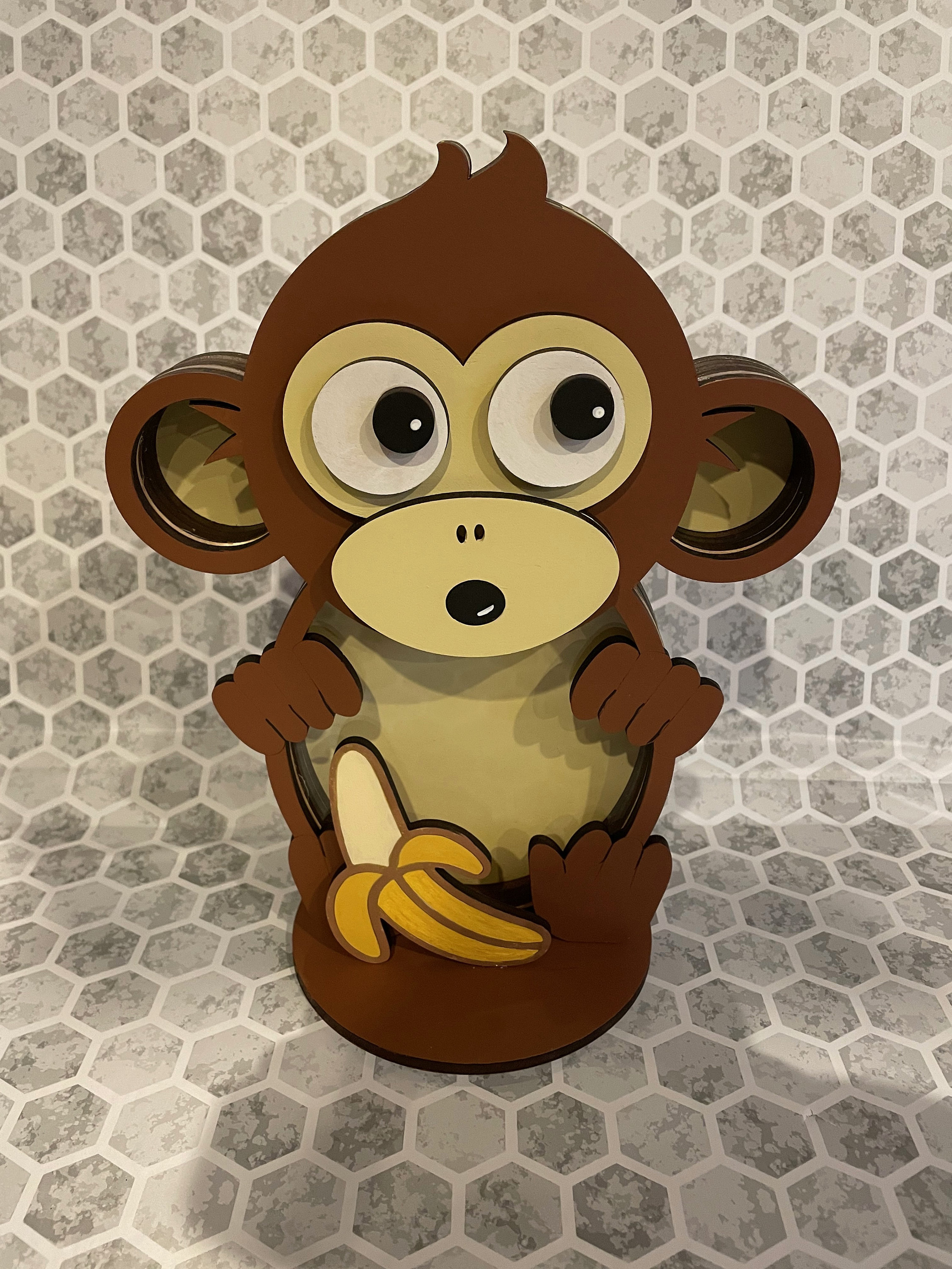 Wooden Character Bank Wooden Bank Animal Banks - Etsy