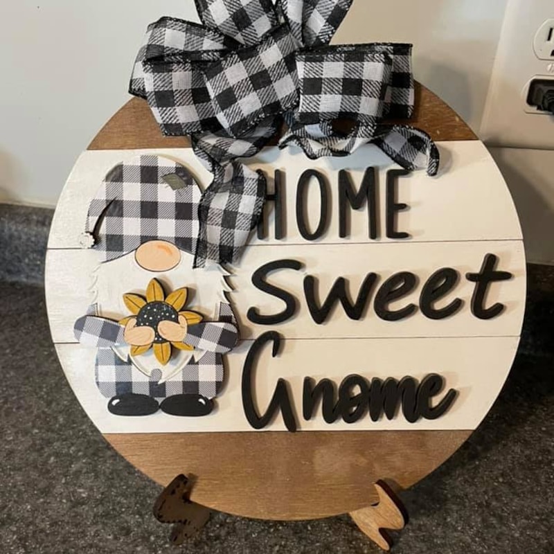 Gnome Sign - Etsy