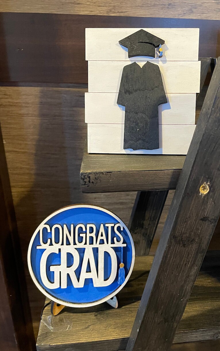 Graduation Tiered Tray Class of 2022 Tiered Tray Set - Etsy