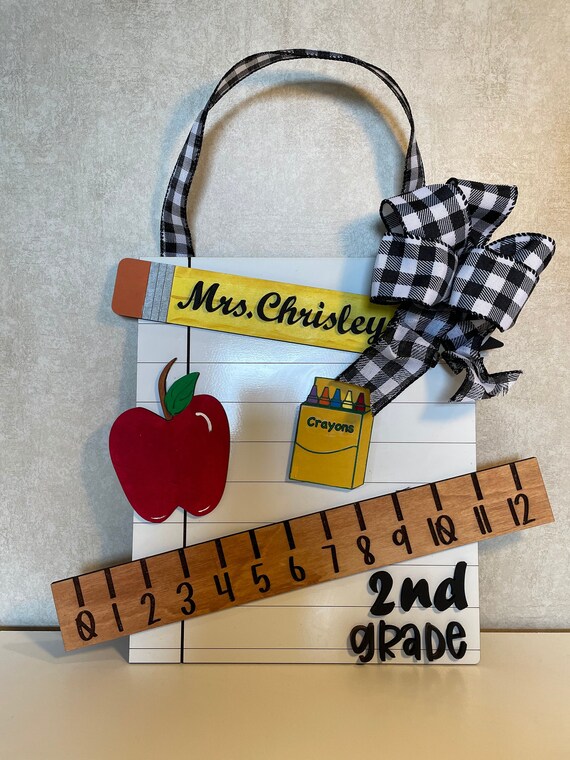 Teacher Sign Teacher Classroom Hanging Sign Classroom Sign - Etsy