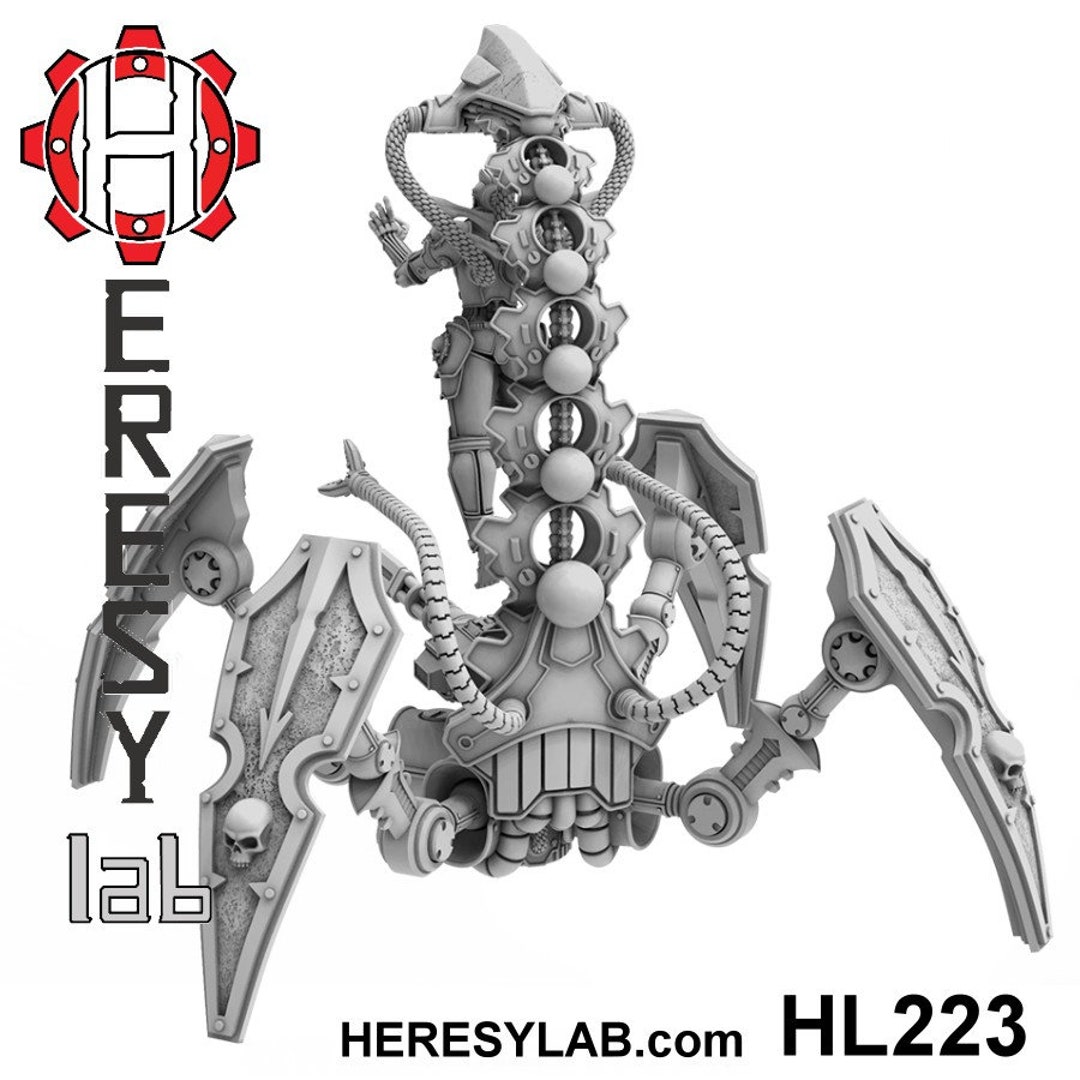 HL223 Female Tech Priest / Inquisitor Skorpio - Etsy