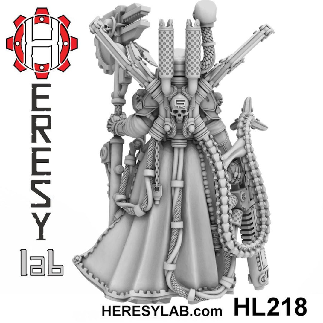 HL218 Female Tech Priest Domina Matrix - Etsy