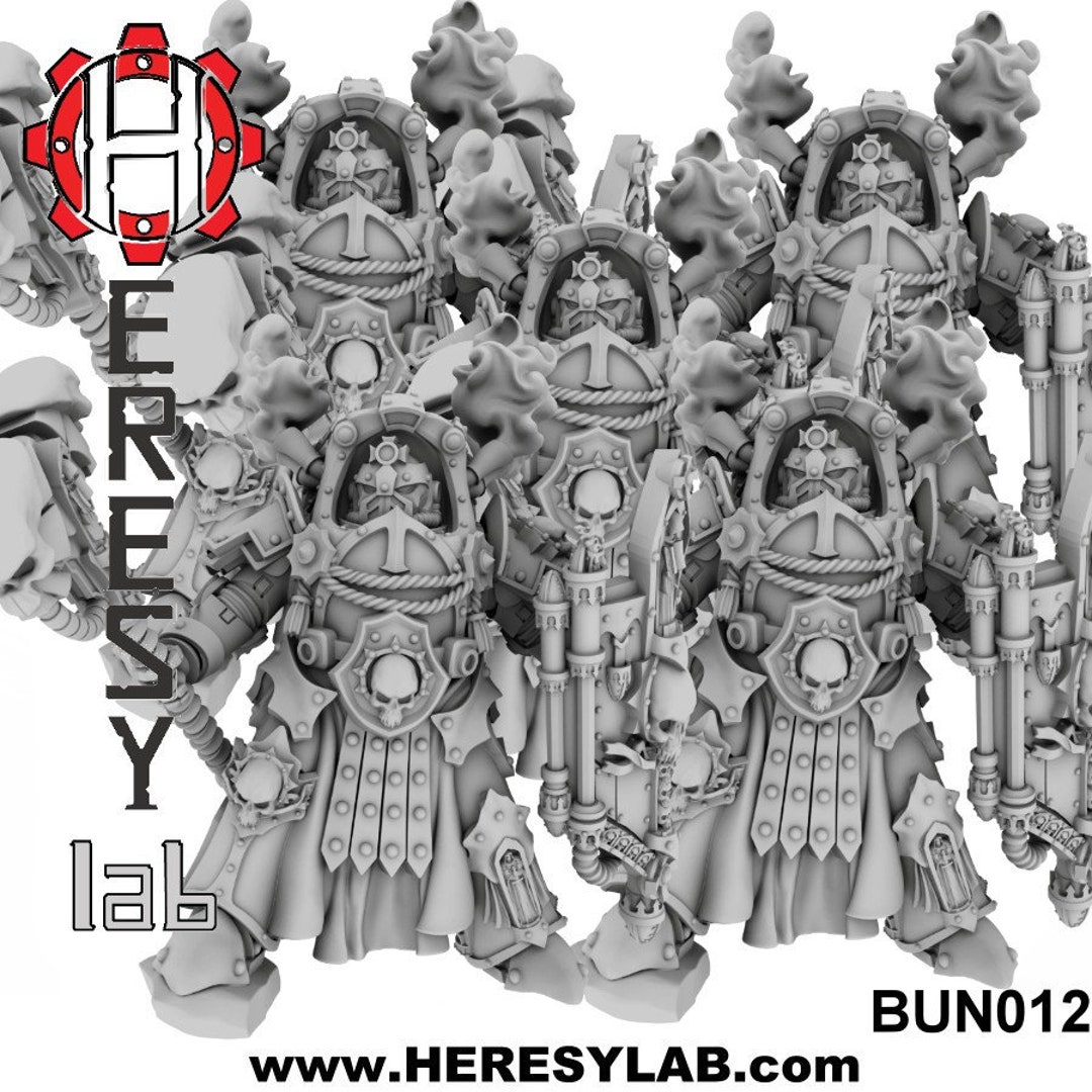 BUN011 Hades Legion Terminator Armor Guard Unit - Etsy