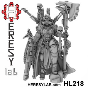 HL218 Female Tech Priest Domina Matrix - Etsy