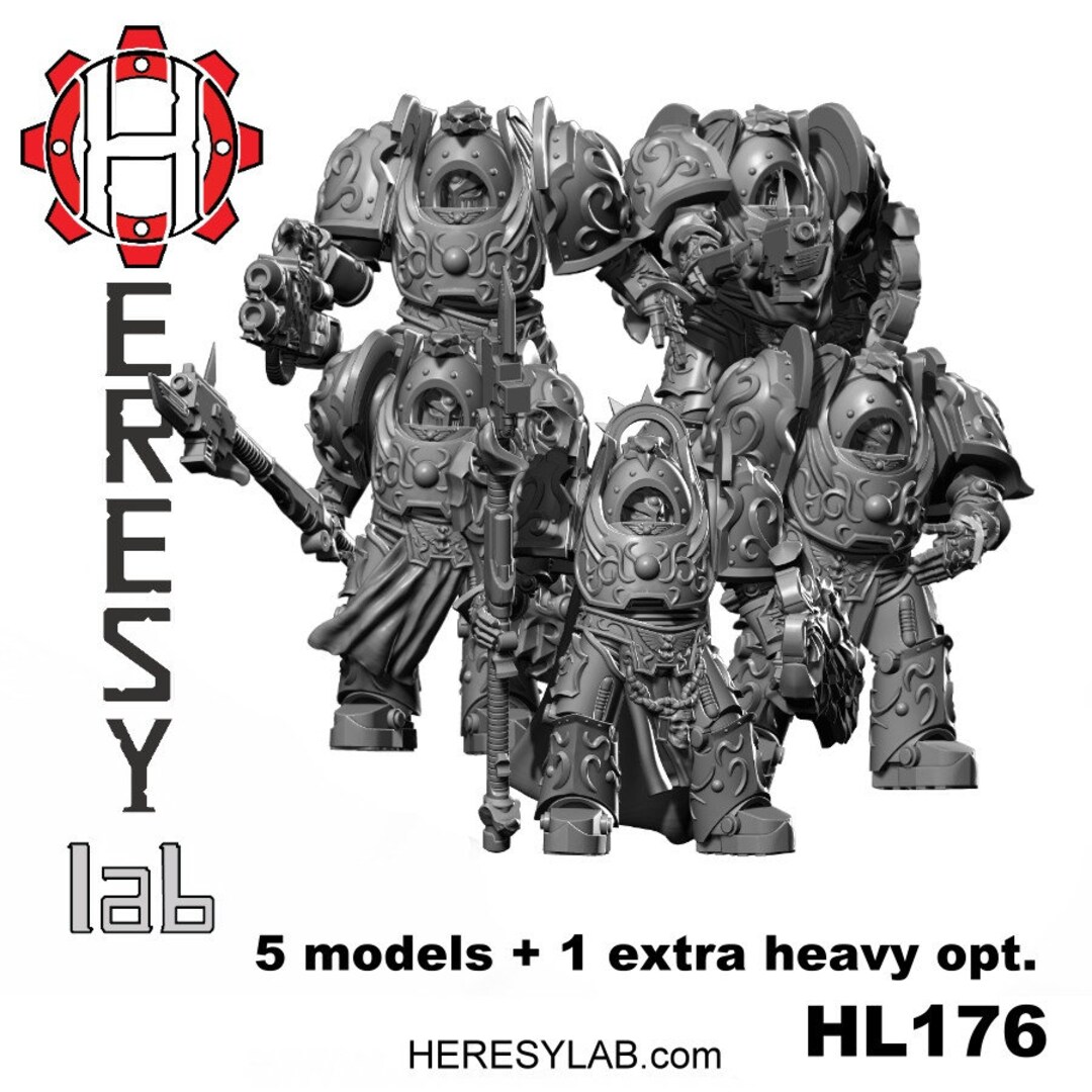 BUN005 Hermes Terminator Armor Paladin Squad - Etsy