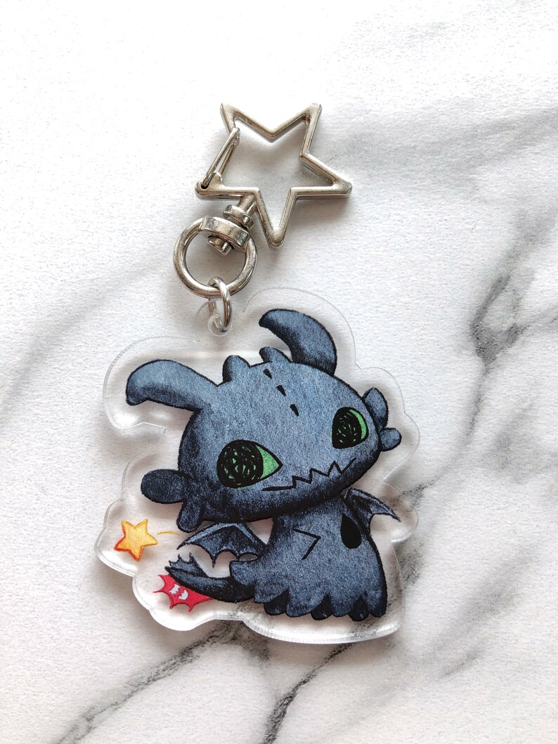 Mimikyu Disguise Toothless Acrylic Charm no Restock - Etsy