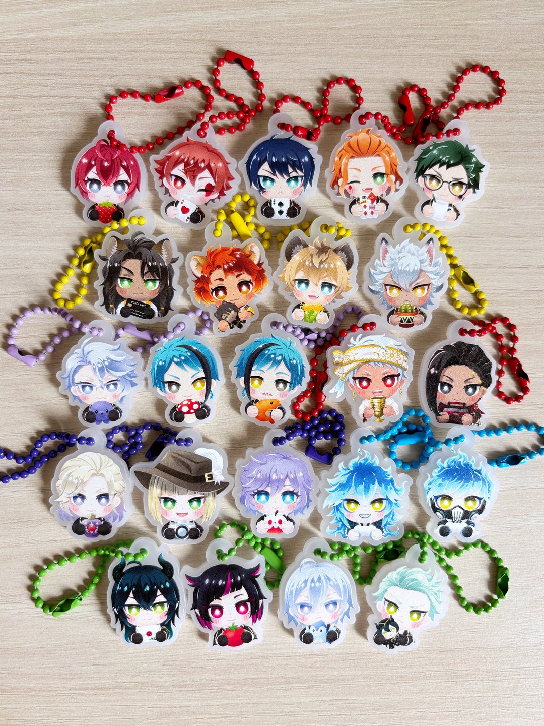 Twisted Wonderland - Mini Acrylic Charm - Etsy