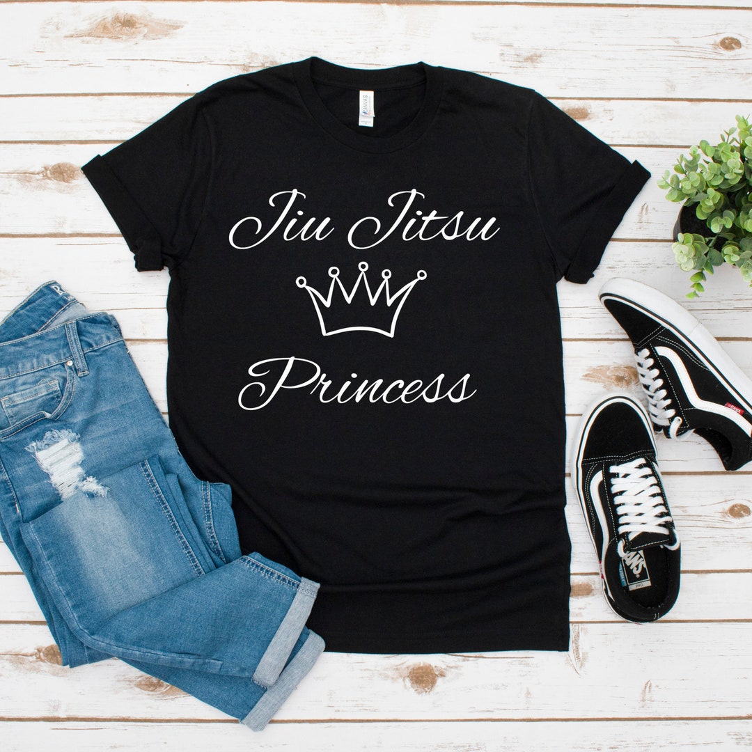 Jiu Jitsu Princess Shirt- BJJ Woman Shirt- Youth Jiu Jitsu Shirt- Girl ...
