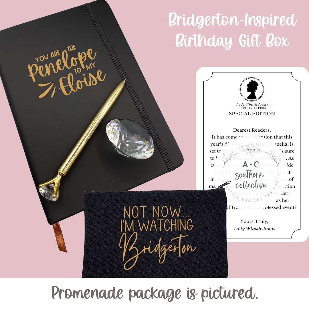 Bridgerton Birthday Box, Bridgerton Birthday Gift, Bridgerton Gift Box ...