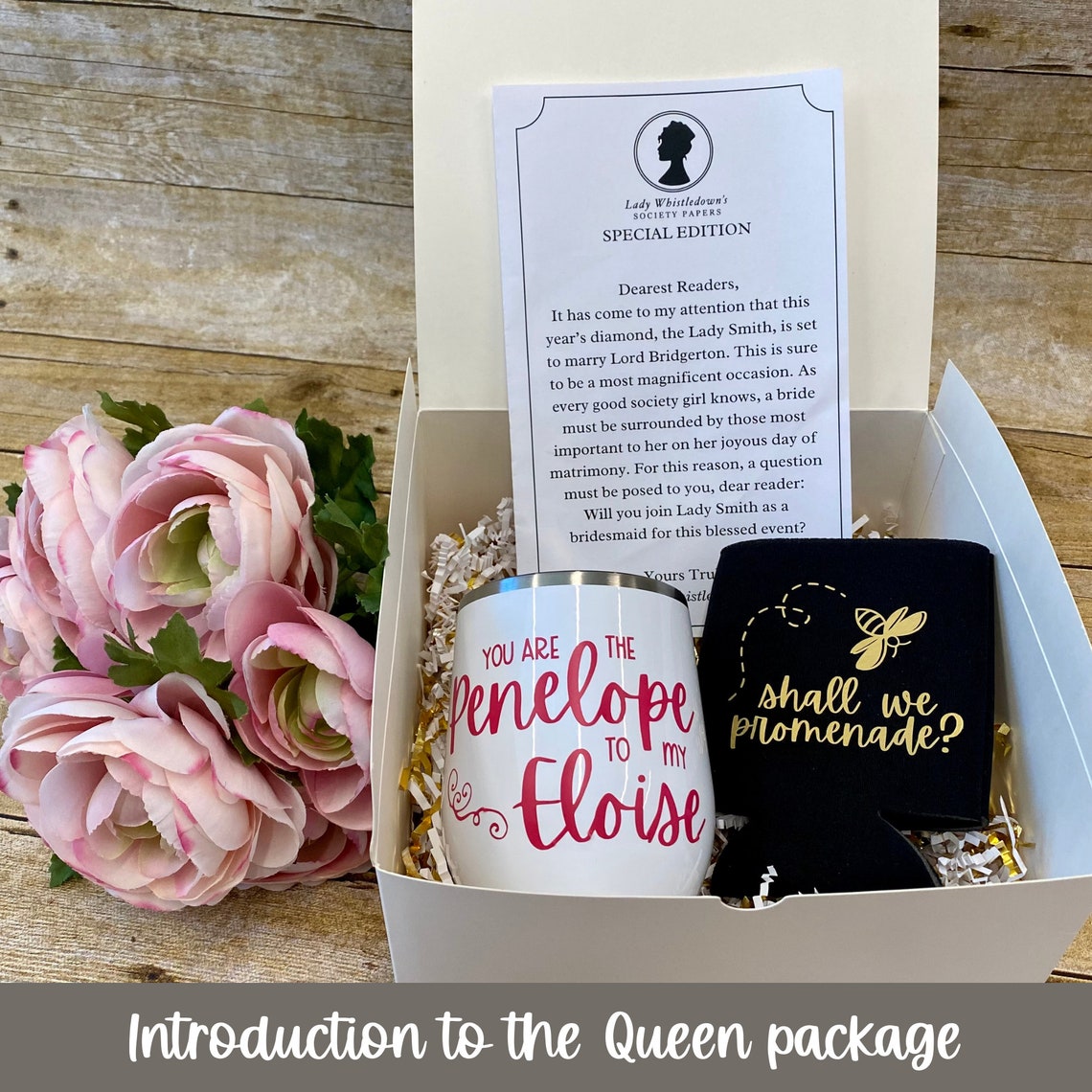 Bridgerton Bridesmaid Proposal Bridgerton Bridesmaid Gift | Etsy