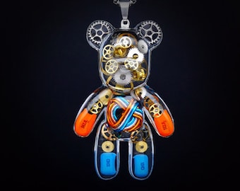 Bearbrick Keychain - Etsy