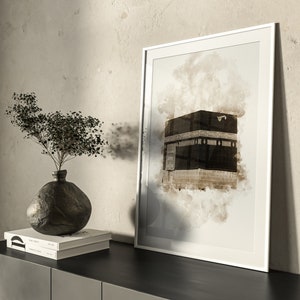 3x Islam Poster Set Islamic Wall Pictures Allah Muhammad Calligraphy ...