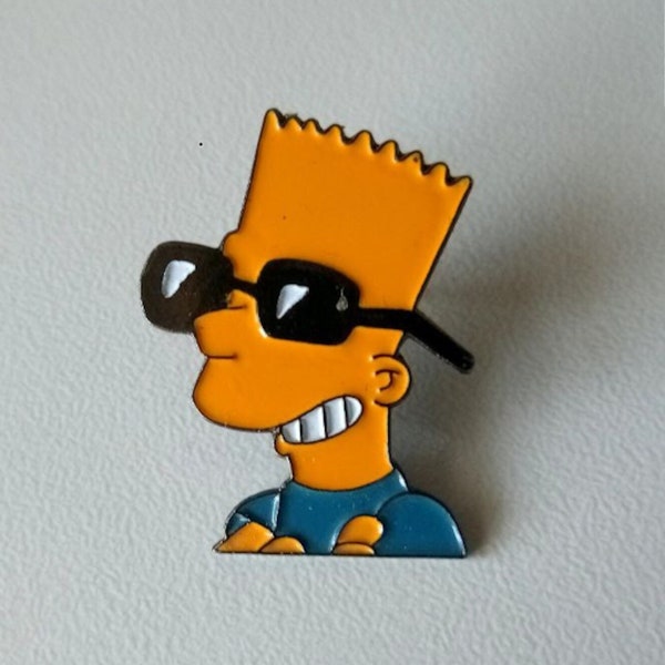 Bart Simpson Pin - Etsy