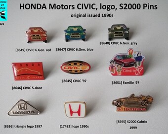 Honda Civic Pins - Etsy