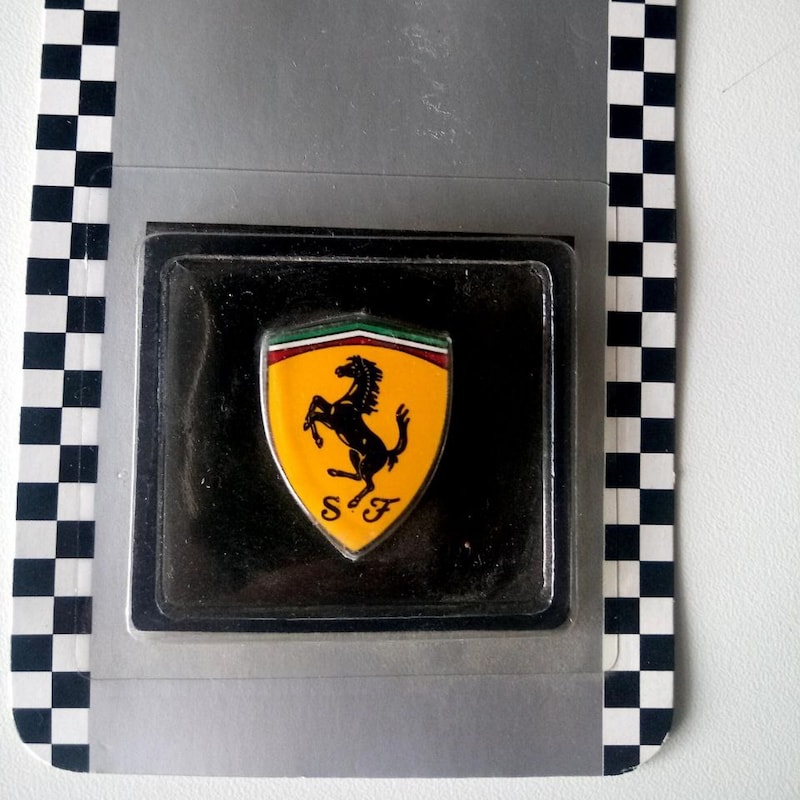 Ferrari Lapel Pin - Etsy UK